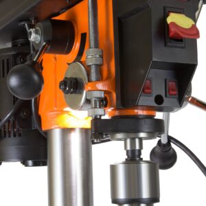 WEN 4214T 5-Amp 12-Inch Variable Speed Cast Iron Benchtop Drill Press with Laser and Work Light