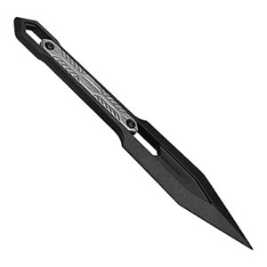 Kershaw Inverse Spear Point Pocket Knife, 2.6-in. Blade, Fixed Blade (1397), Aluminum,Black