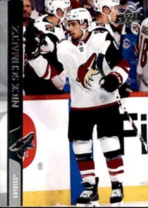 2020-21 upper deck #261 nick schmaltz arizona coyotes hockey card