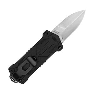 Kershaw Kapsule EDC Pocket Knife, 1.9" Spear Point Blade, Manual Opening, Sliding Button Lock,Black