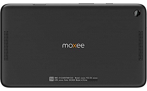 Moxee Tablet 8.0" (2020) 32GB MT-T800 WiFi + 4G LTE (for T-Mobile/Sprint Only) Mobile Hotspot Android 10 Tablet - Black (Renewed)