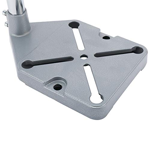 YaeKoo Double Mounting Holes Bench Drill Press Stand Electric Two Mounting Holes Drill Press Stand Base