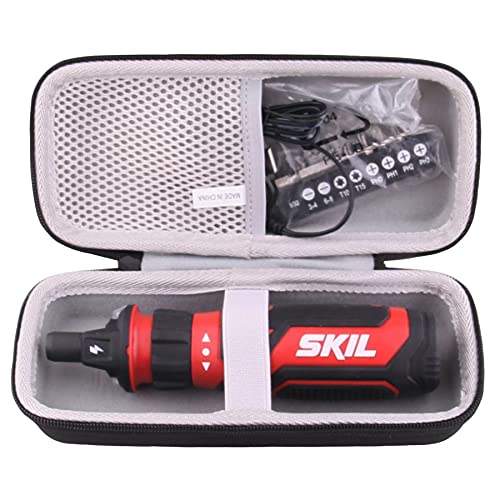 JINMEI Hard EVA Dedicated Case for [SKIL] Rechargeable Screwdriver Carrying Case