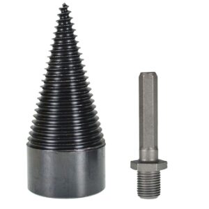 wflnhb hex shank (42mm) firewood log splitter drill wood splitter drill bits for electric drill bit