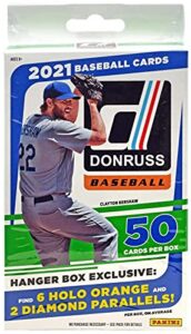 baseball 2021 donruss hanger box factory sealed 50 cards per box