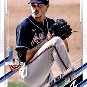 2021 Topps Opening Day #198 Max Fried Atlanta Braves MLB Baseball Card NM-MT