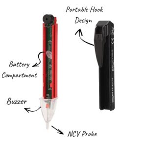 Mr. Pen- Voltage Tester, Electrical Tester, Non Contact Voltage Tester, Tester Electric, Electric Tester Pen, Voltage Detector, Electrical Testers, Voltage Tester Pen, Electricity Tester, Power Tester