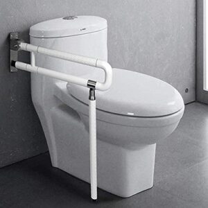 nisorpa foldable toilet grab bar flip up stainless steel shower handrail handicap grab bars rails anti slip grab bar with leg bath grab bar arm hand grip safety handrails for elderly disabled pregnant