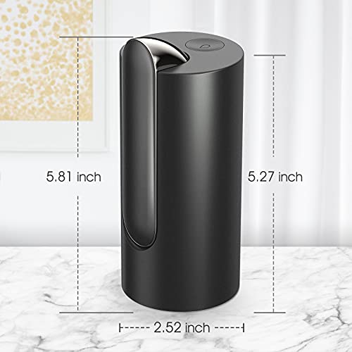 tobelife 5 Gallon Foldable Water Dispenser, Portable Water Bottle Pump, Wireless Electric Generic Gallon Bottle Water Pump, Automatic Drinking Pure Water Dispenser, Ideal for Home, Office, Outdoor