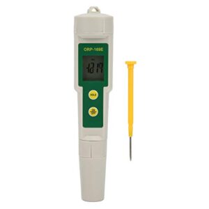 orp meter, digital ph meter ip65 orp analyzer tester, water positive negative electronic tester -1999-1999mv with large backlit display