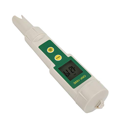 ORP Meter, Digital PH Meter IP65 ORP Analyzer Tester, Water Positive Negative Electronic Tester -1999-1999mV with Large Backlit Display