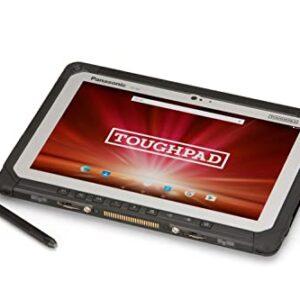 PANASONIC PERSONAL COMP PANASONIC TOUGHPAD FZ-A2, 10.1 WUXGA 10-pt Gloved Multi-touch, Intel Atom x5-Z8550 1.44GHz, No vPro, Android 6.0, 4GB Ram, 32GB, Bluetooth, GPS, 8MP Camera, WIFI, (Renewed)