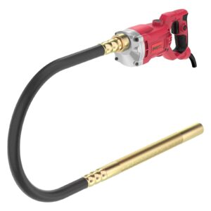 imaycc concrete vibrator 1500w handheld concrete vibrating tool with 6.6ft shaft rod electric concrete vibrabrater 14400vpm portable power concrete vibrators for various concrete construction