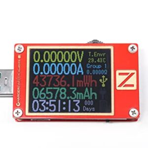 ChargerLAB Power-Z KT002 USB-A PD Tester Voltage & Current Tester Power & Capacity Tester