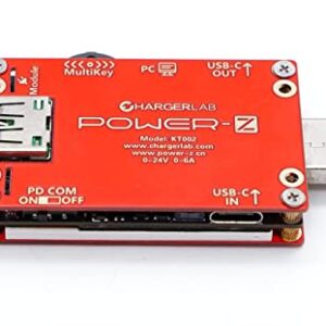 ChargerLAB Power-Z KT002 USB-A PD Tester Voltage & Current Tester Power & Capacity Tester