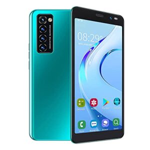 archuu 5.45in smartphone, rino4 pro face unlock intelligent unlocked cell phones dual cards dual standby smartphone 1+8g full screen smartphone android 6.0 mobile phone(green)