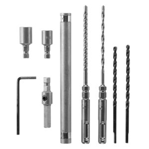 bosch tchc9 sds-plus® universal concrete screw installation 9 pc. kit