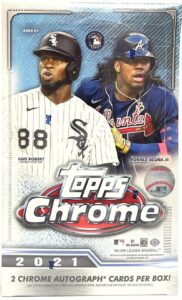 2021 topps chrome baseball hobby box