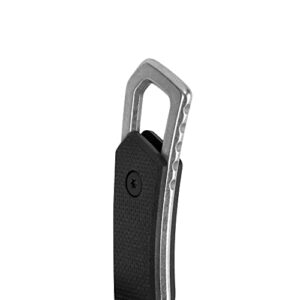 Kershaw Brace Drop Point Pocket Knife, 2-in. Blade, Molded Neck Sheath, Fixed Blade (2085) , Black