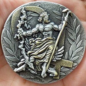 Zues Greek God of The Gods Ancient Coin