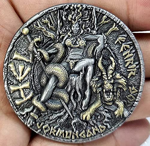 Hel Norse God of The Underworld Ancient Coin