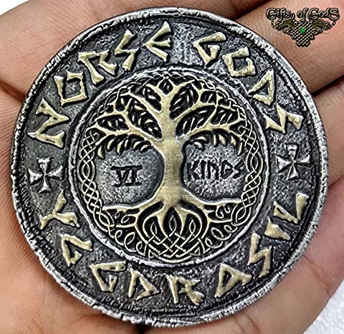 Hel Norse God of The Underworld Ancient Coin