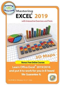 learn excel 2019 interactive training dvd course