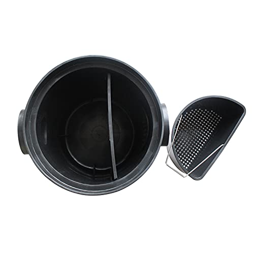 Kitchen grease trap underground HDPE commercial grease strainer and container separator oil interceptor tank for sink