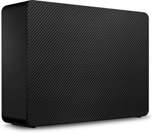 seagate expansion desktop 8tb external hard drive, for desktop and laptop, black