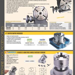 HHIP 3906-2390 Dividing Plates for 4-6" Rotary Tables