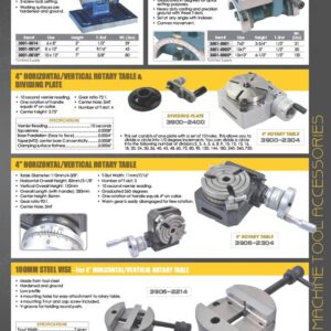 HHIP 3906-2390 Dividing Plates for 4-6" Rotary Tables