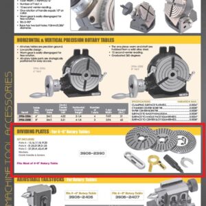 HHIP 3906-2390 Dividing Plates for 4-6" Rotary Tables