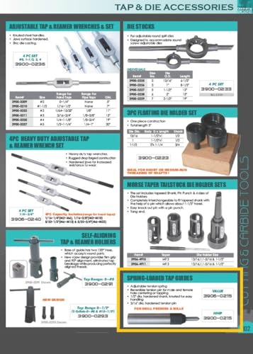 HHIP 3906-0215 Spring-Loaded Tap Guide