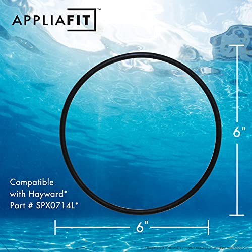 AppliaFit Cover O-Ring Compatible with Hayward SPX0714L for SP0714T Vari-Flo XL Valve (1-Pack)