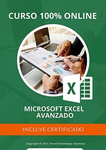 curso excel avanzado online | aprende funciones avanzadas en excel | incluye acceso al curso autoestudio+practica interactiva+videos+libro+ejercicios tipo+certificado