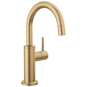 delta faucet 1930-cz-dst contemporary beverage faucet, champagne bronze