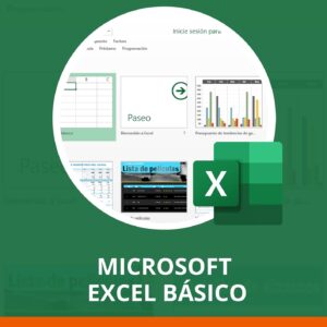 Curso Excel Básico Online | Aprende crear y administrar hojas de cálculo en Excel | Incluye Acceso al Curso Autoestudio+Practica Interactiva+Videos+Libro+Ejercicios Tipo+Certificado