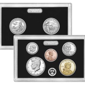 2021 S U.S. Mint 7 Coin Silver Proof Set - OGP box and COA Proof