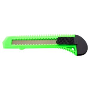 20 Safety Box Cutter Utility Knife Retractable Snap off Razor Blade NEON GREEN