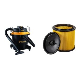 vacmaster professional beast series wet/dry vac bundle with standard cartridge filter