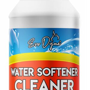 Evo Dyne Water Softener Cleaner (32oz), Made in USA - Restores Softener Efficiency | Cleanser for Softeners | Removes Contaminants & Extends Water Softener Life (32-ounces)