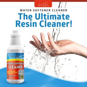 Evo Dyne Water Softener Cleaner (32oz), Made in USA - Restores Softener Efficiency | Cleanser for Softeners | Removes Contaminants & Extends Water Softener Life (32-ounces)