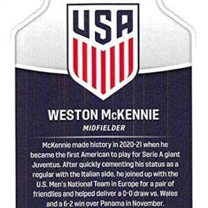 2021 Panini Instant US Soccer Collection #8 Weston McKennie Men's National Team