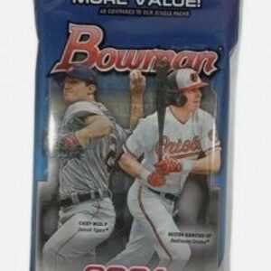 2021 Bowman Factory Sealed Cello Fat Pack (19 Cards)