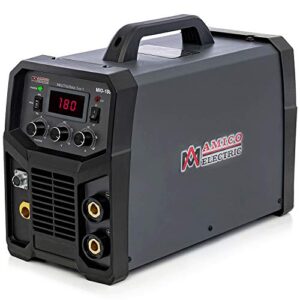 amico mig-180, multi-function 180 amp mig/mag/flux-cored/lift-tig/stick arc dc inverter welder, spool gun weld aluminum.