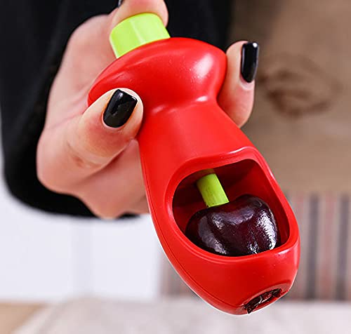 WOIW0 1 PCS Creative Cherry Pit Remover Red Date Pit Remover Fruit Pit Kitchen Tool