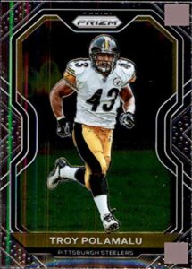 2020 panini prizm #73 troy polamalu pittsburgh steelers nfl football trading card