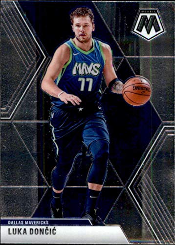 2019-20 Panini Mosaic #44 Luka Doncic Dallas Mavericks Basketball Card