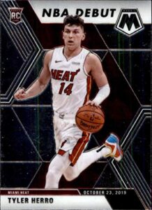 2019-20 panini mosaic #280 tyler herro miami heat rookie basketball card