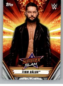 2019 topps wwe summerslam #10 finn balor wrestling trading card